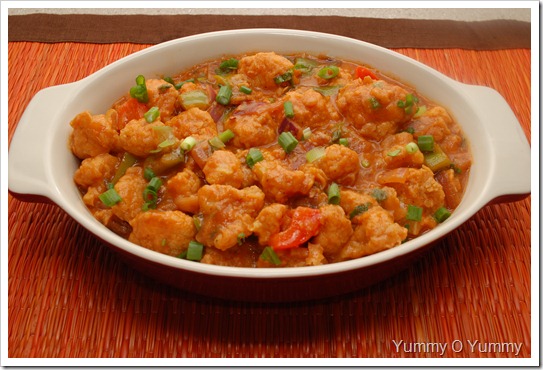 Gobi (Cauliflower) Manchurian | Yummy O Yummy